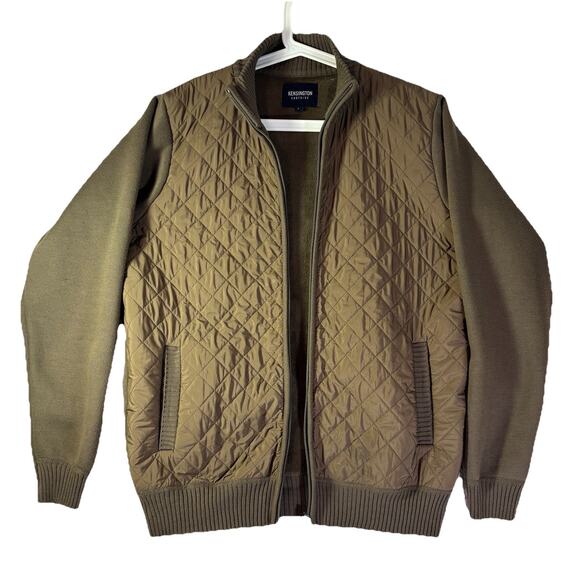 Bomber | Jackets & Coats | Kensington Eastside Mens Lg Zip Quilted ...